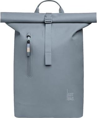 Got Bag Sac &agrave; Dos Rolltop Lite 2.0 en Ocean Impact Plastic | Sac &agrave; dos imperm&eacute;able avec compartiment pour ordinateur 15 pouces amovible | Roll top avec capaci