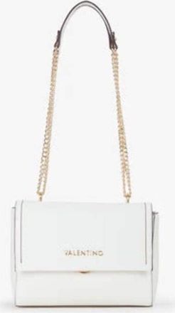 Valentino Damen Samantha Handbag, Bianco