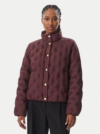 Tommy Hilfiger Daunenjacke WW0WW49855 Dunkelrot Regular Fit