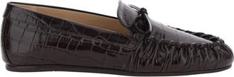 Stuart Weitzman Femme, Chaussures, Brun, Taille: 40 EU Britt Bow Loafer