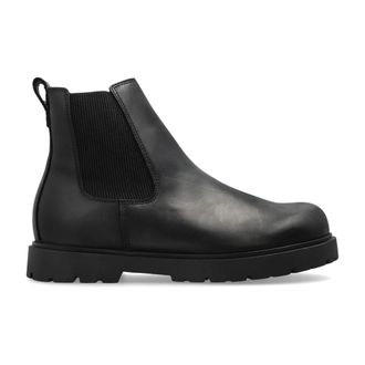 Birkenstock Homme, Chaussures, Noir, Taille: 46 EU Highwood Slip On Mid
