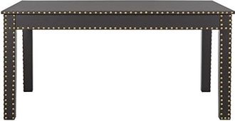 Safavieh Modern Wooden Accent Table, in Dark Brown, 100 X 60 X 50