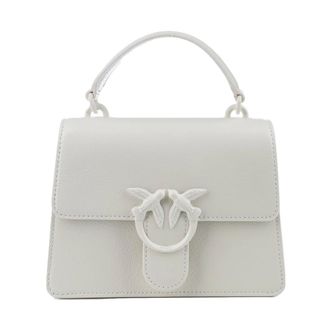 Pinko Pinko, Femme, Sacs, Blanc, Taille: ONE Size Mini Love Bag One Top Handle Light