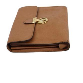 Ferragamo Sac bandouli&egrave;re en cuir Pre-owned - Femme - Pre-owned - Beige - Taille: ONE Size