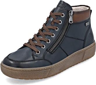 Remonte RemonteTEX D2T70 Bottines classiques pour femme avec semelle lâche et imperméable, Bleu Combi 14., 40 EU
