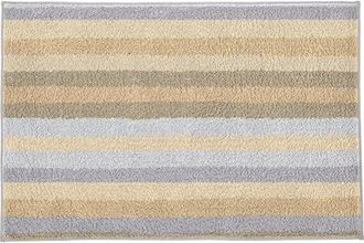 Kleine Wolke Badteppich Lago mit 60 x 90 cm in Taupe aus 100% Polyester