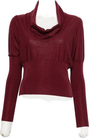 Twinset Rundhalspullover - Bordeaux