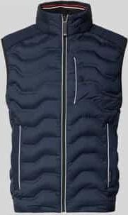 Tom Tailor Regular Fit Steppweste mit Kapuze im Kragen