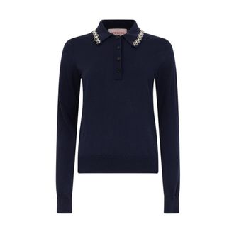 Iceberg Polo-Pullover - - Knitwear - Damen - Blau - M