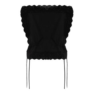 By Malene Birger Femme, Blouses et Chemises, Noir, Taille: 42 FR Gerda Top
