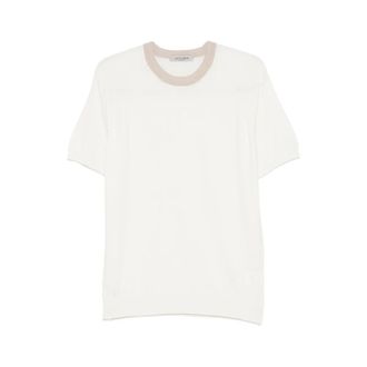 La Fileria T-shirt Fileria - - Knitwear - Herren - Wei&szlig; - 4XL