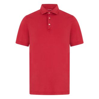 Fedeli Polo Shirt - - Tops - Herren - Rot - M