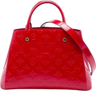 Louis Vuitton Pre-owned Montaigne BB - - Pre-owned - Damen - Rot - ONE SIZE