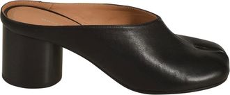 Maison Margiela Femme, Chaussures, Noir, Taille: 40 EU Mule d&eacute;collet&eacute; Tabi