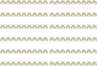 SOLUSTRE 12 Stück Magnetische Pinnwand Rand Abnehmbare Bordüre für Whiteboards Dekorative Magnetische Borduren für Klassenzimmer und Büro Installieren Stilvoll