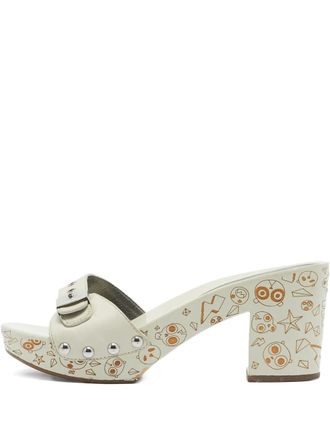 Marc Jacobs sandales 90 mm à boucle - Blanc