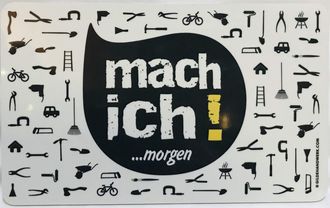 Gilde 1X Brettchen Mach ich Morgen