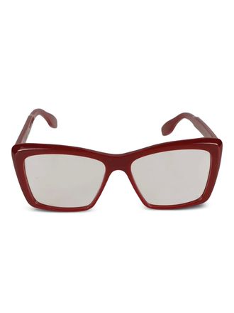 K&agrave;dor Katy Brille mit eckigem Gestell - Rot