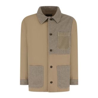 White Sand Baumwolljacke - - Jackets - Herren - Beige - L