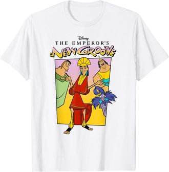Disney The Emperors New Groove Group Shot Poster T-Shirt