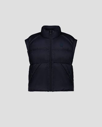 Jott Doudoune courte oversize sans manches Marine Lyna - Taille XS