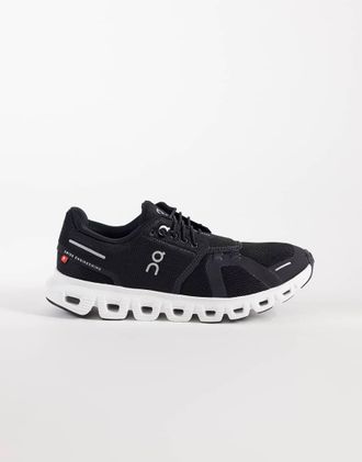 On Cloud 6 Sneaker in Schwarz