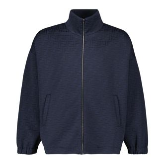 Fendi Herren, Jacken, Blau, SGr&ouml;&szlig;e