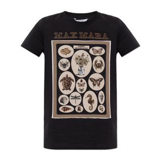 Max Mara Spadino T-Shirt - - Tops - Damen - Schwarzk - XS