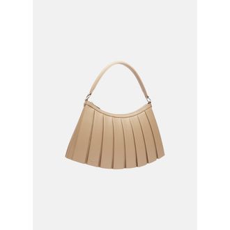 Lacoste Grand sac Lenglen en cuir - beige
