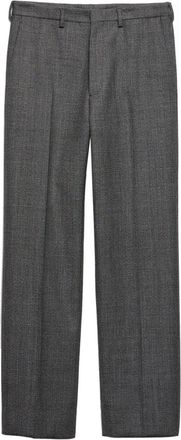 Prada Hose mit Hahnentrittmuster - Grau