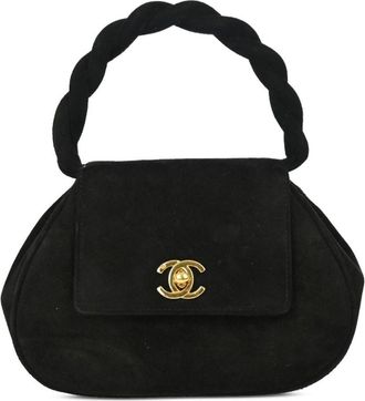 Chanel 1997 Handtasche mit CC Lock - Schwarz
