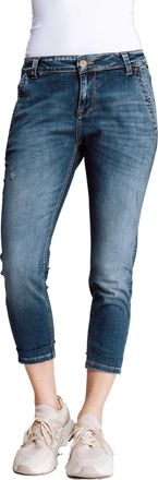 Zhrill Damen Capri Jeans DALVA in Blau - D124347-W7525