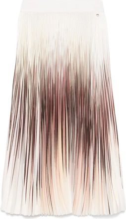 Herno jupe mi-longue à effet plissé - Tons neutres