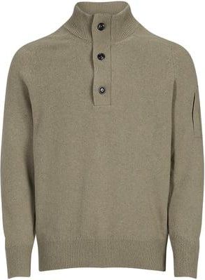 C.P. Company Sweatshirt droit en laine m&eacute;lang&eacute;