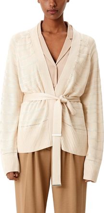 s.Oliver Black Label Damen 150.10.202.17.150.2110183 Jacke langarm REGULAR FI, Butter stripes, L EU