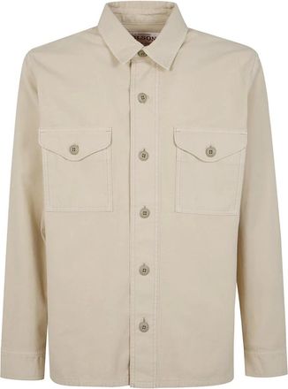 Filson Homme, Chemises, Beige, Taille: XS Field Shirt Jacket