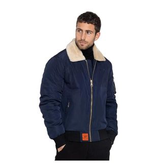 Bombers Original Homme, Vestes, Bleu, Taille: XL Versmold Jacket