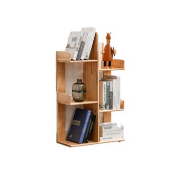 Generic 3-5-stufiges Baum-B&uuml;cherregal, vertikales B&uuml;cherregal, schmales, mehrschichtiges Design spart Platz, for Aufbewahren von B&uuml;chern, CDs und Zeitschrifte