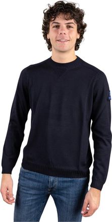 Premiata Homme, Pulls, Bleu, Taille: 2XL Pull ras du cou