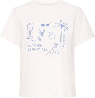 Ichi Ichi, Femme, Tops, Blanc, Taille: 42 FR T-Shirt
