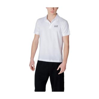 Emporio Armani Emporio Armani Ea7, Homme, Tops, Blanc, Taille: XL Polo à Manches Courtes