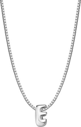 Glanzst&uuml;cke M&uuml;nchen Halskette - Sterling Silber Halskette Buchstabe E - Gr. unisize - in Silber - f&uuml;r Damen