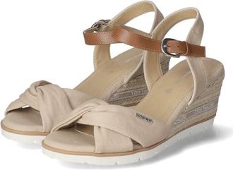 Tom Tailor Femme 5390040007 Sandale cale, Sable, 37 EU