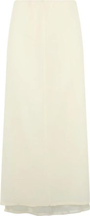 Fabiana Filippi Femme, Jupes, Blanc, Taille: 40 FR Jupe pliss&eacute;e