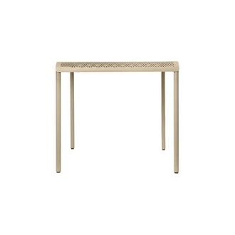 Ferm Living Table carrée Dapple - Beige - Acier galvanisé thermolaqué - Designer Says Who