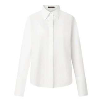 Windsor Popeline Baumwoll-Hemdbluse - - Blouses & Shirts - Damen - Wei&szlig; - S