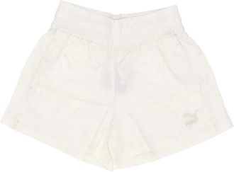 Puma Atmungsaktive A-Line Shorts mit Seitentaschen - - Shorts - Damen - Grau - M