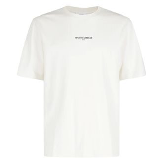 Maison Kitsun&eacute; Herren, Oberteile, Wei&szlig;, SGr&ouml;&szlig;e