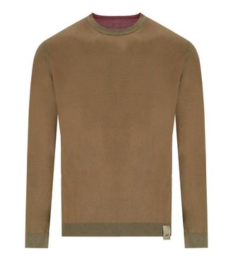 Bob PULLOVER &Agrave; COL ROND R&Eacute;VERSIBLE BART MARRON ROSE BOB