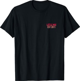 Little Mix Gradient Small Logo Pocket Hit T-Shirt